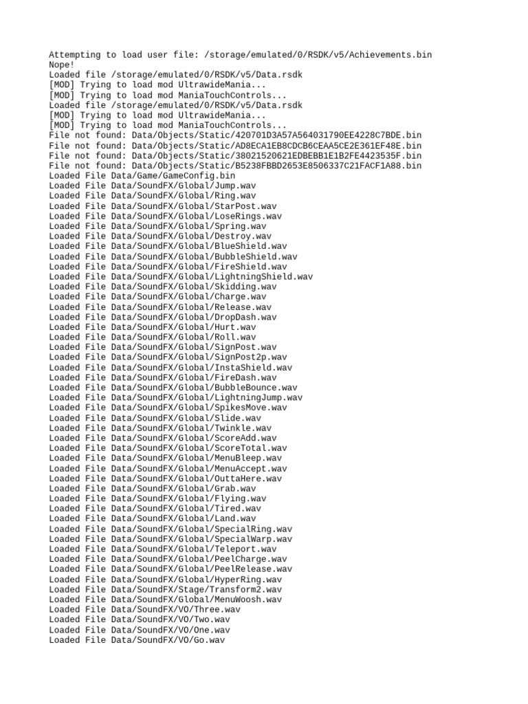 Log | PDF | Computer File Formats | Computer File
