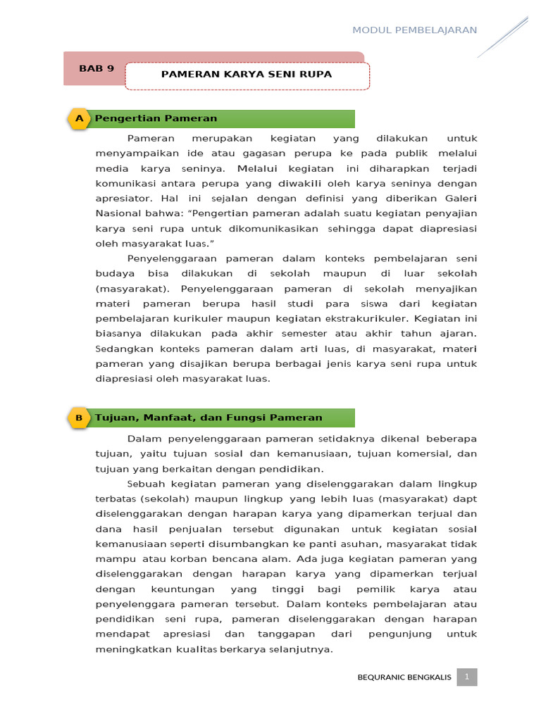 Materi Senbud 4 | PDF