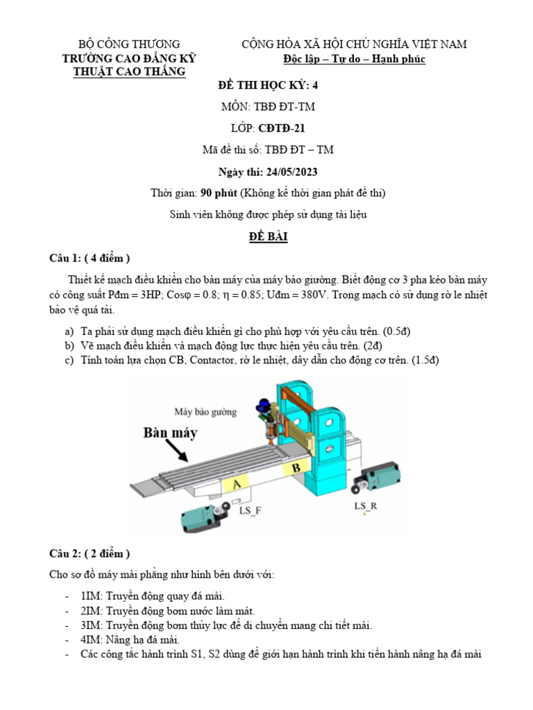 Dap An TBD K21 | PDF