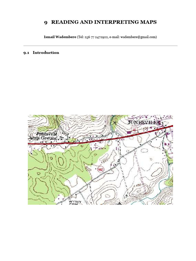 Cartography1 09 Map Interpretation | PDF | Contour Line | Map