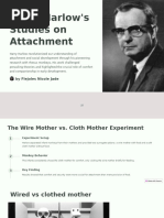 Harlow's Experiment On Rhesus Monkeys | PDF | Behavioural Sciences ...