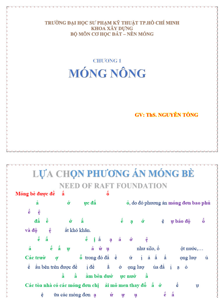 NM - NCT Chuong 1 Mong Nong | PDF