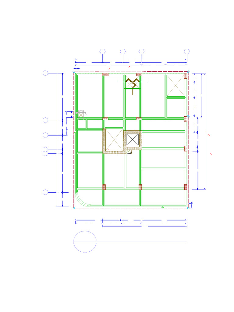 Floor FRAMING Plan-Model | PDF | Building Engineering | Building