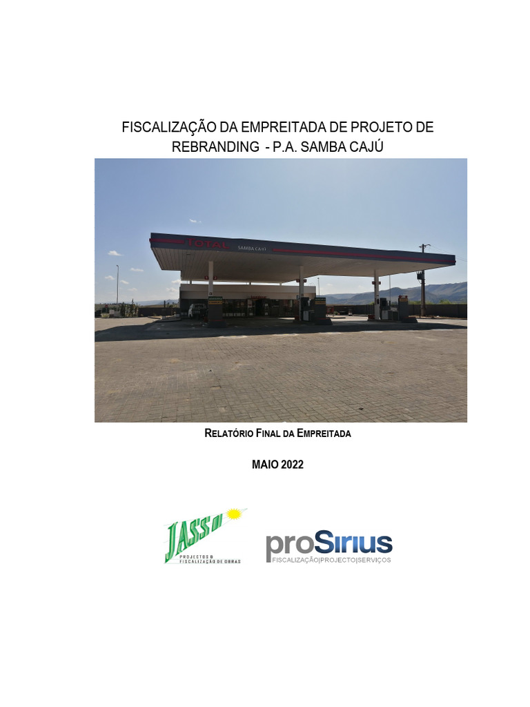 Modelo Relatorio Final - Rebranding Samba Cajú | PDF | Tecnologia e Engenharia