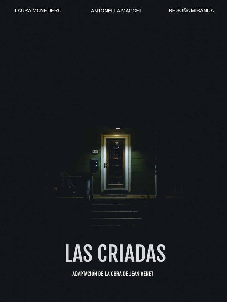 Adaptación de "Las Criadas" de Genet | PDF