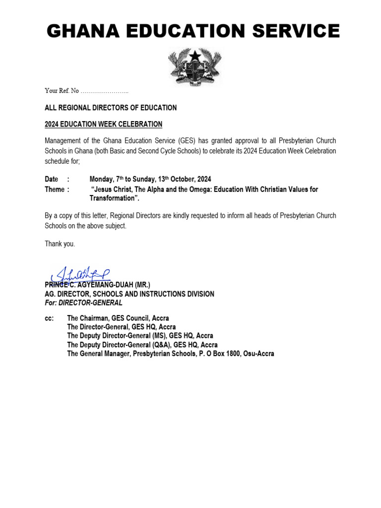 2024 Education Week Celebration | PDF