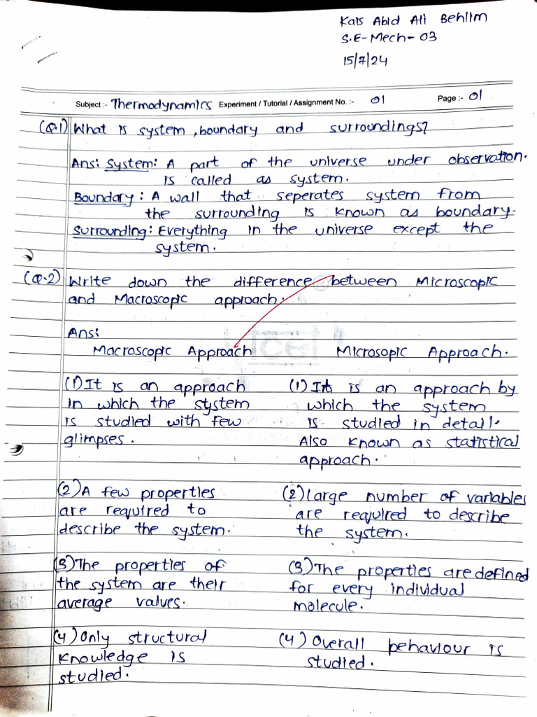 TD Tutorial 1 To 8 | PDF