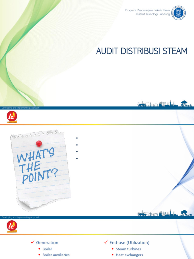 PLN Audit Distribusi Steam | PDF | Steam | Boiler