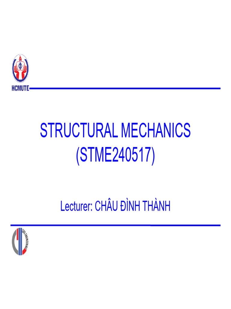 BG CHKC Eng 02GeometricalStabilityOfStructures R1 | PDF | Force | Beam (Structure)