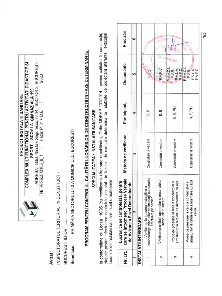 Q163 - 6 - 1 - Program Pentru Controlul Calitatii Lucrarilor ...
