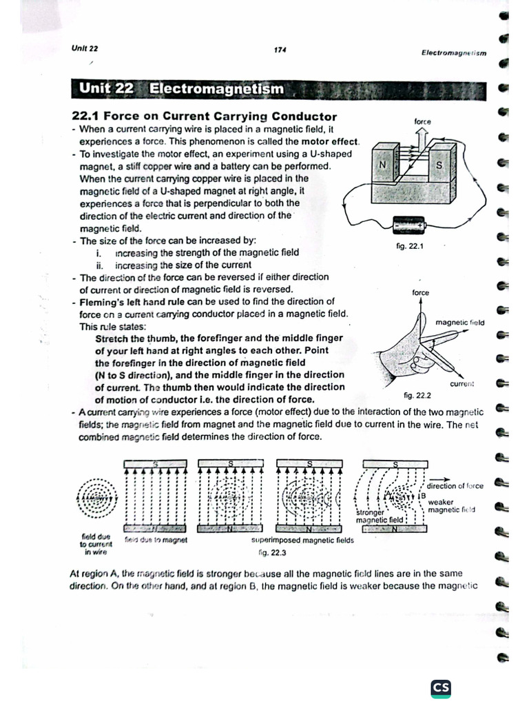 Electromagnetism + Electromagnetic Induction | PDF