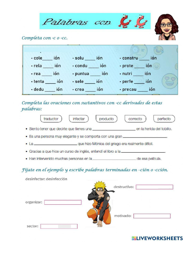 Palabras Con CC | PDF