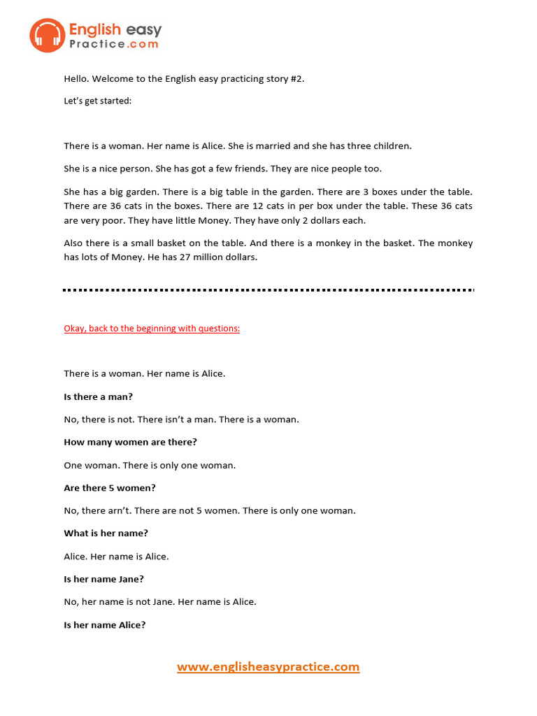 Story Lesson 02 Text | PDF | Language Arts & Discipline | Home & Garden