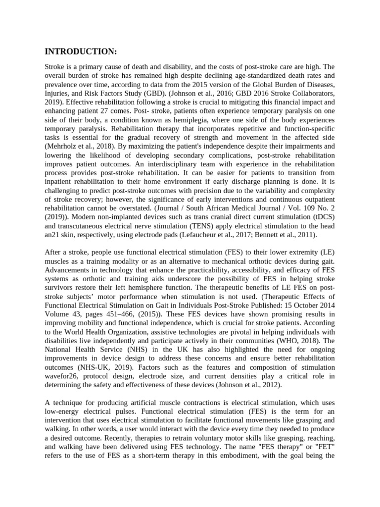 INTRODUCTION paper | PDF | Medical Specialties | Neuroscience