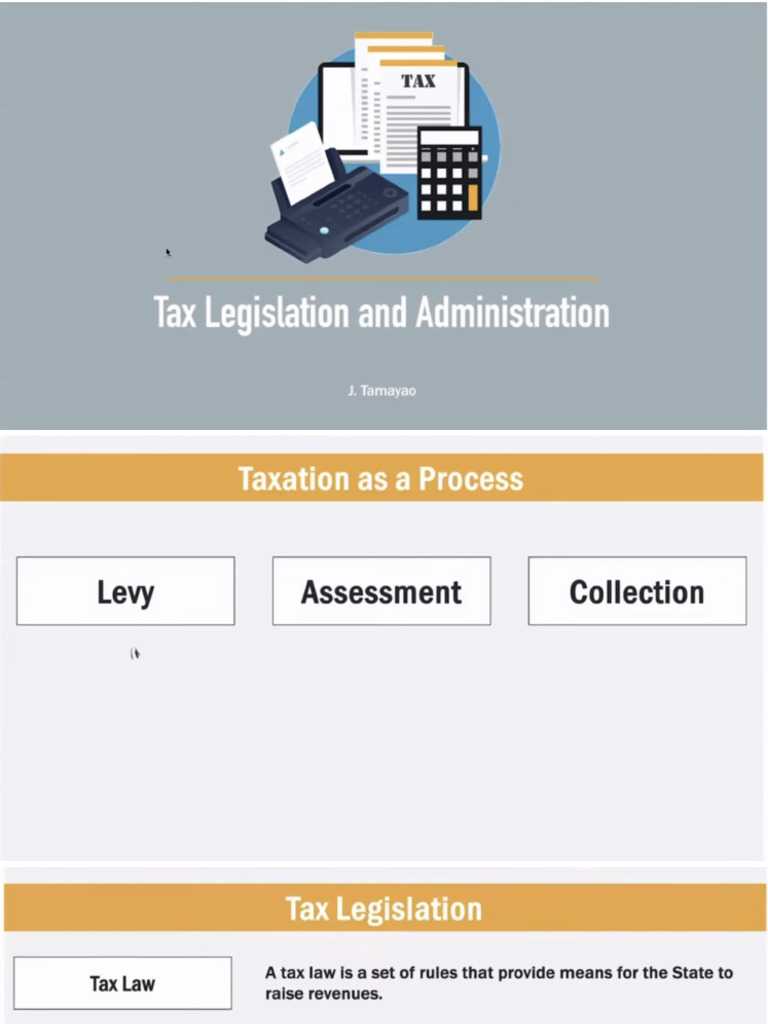 Tax Legislation - Tax Remedies | PDF