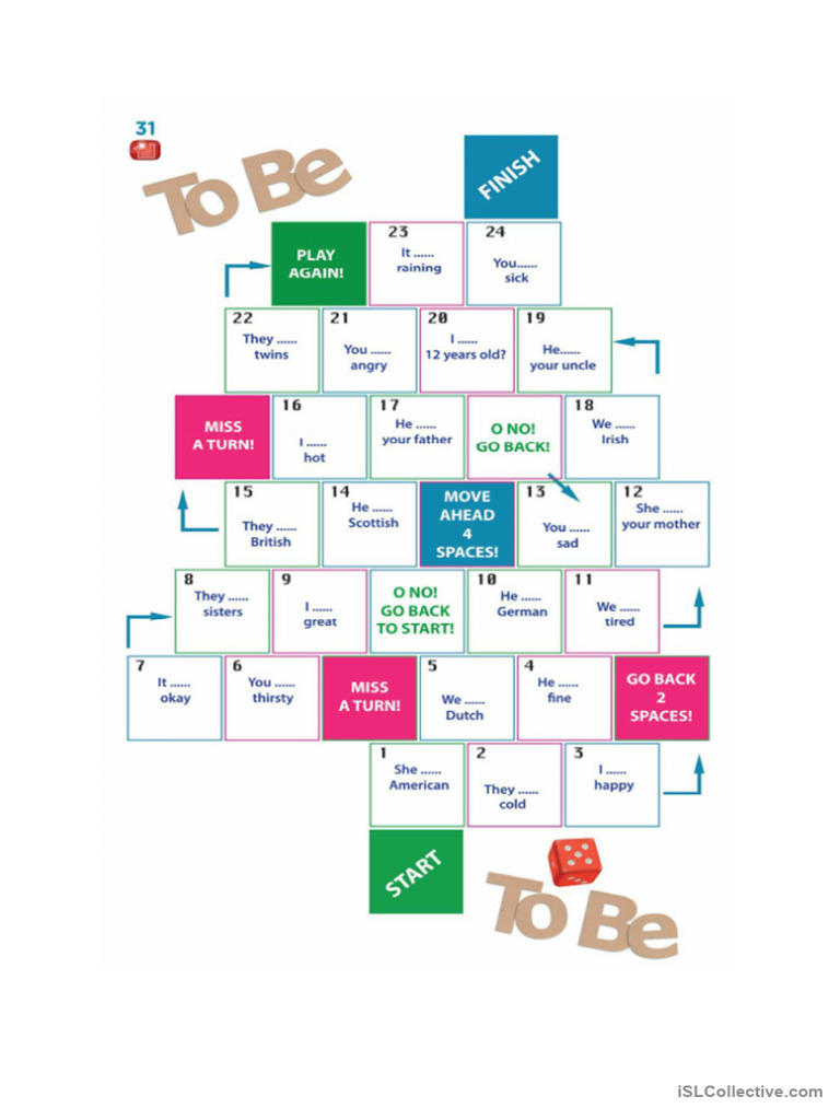 To Be Board Game | PDF