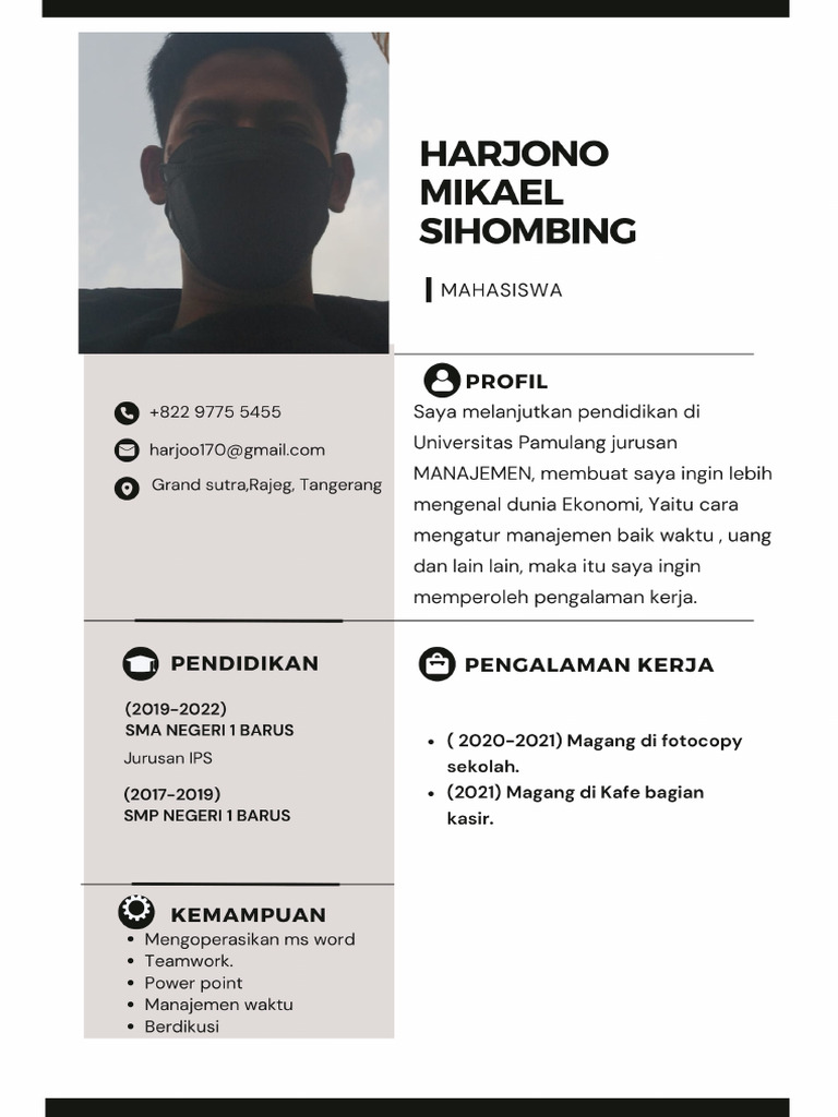 Harjono Mikael Sihombing | PDF