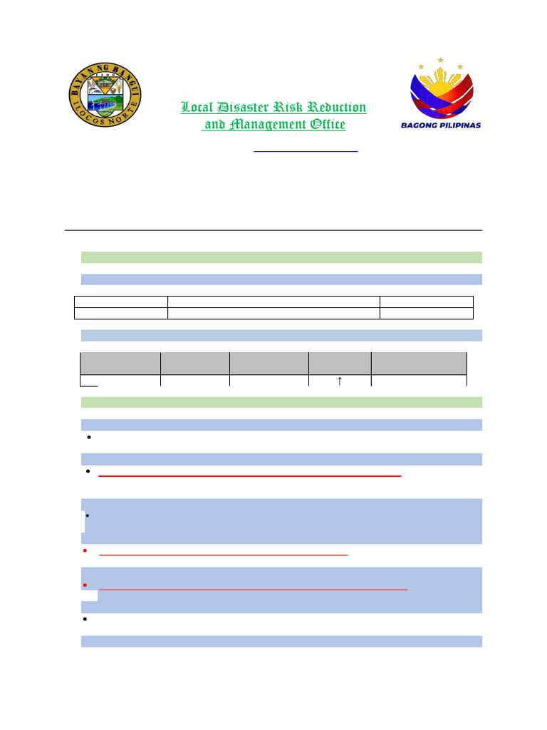 BANGUI TYPHOON MARCE SITREP #6 | PDF | Storms | Branches Of Meteorology