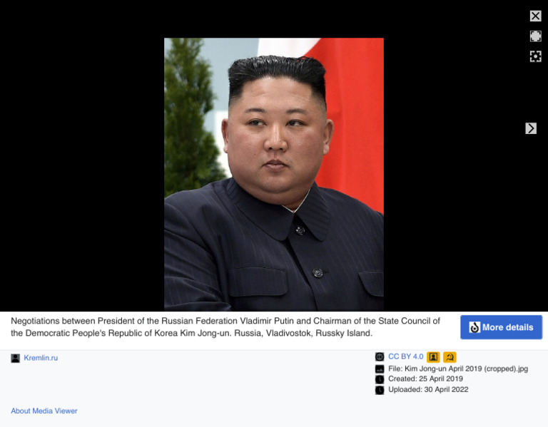 Kim Jong-un April 2019 (cropped) - Kim Jong Un - Wikipedia | PDF