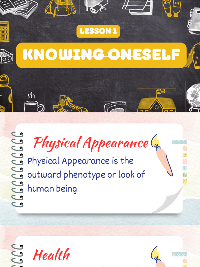 Knowing One Self | PDF | Wellness
