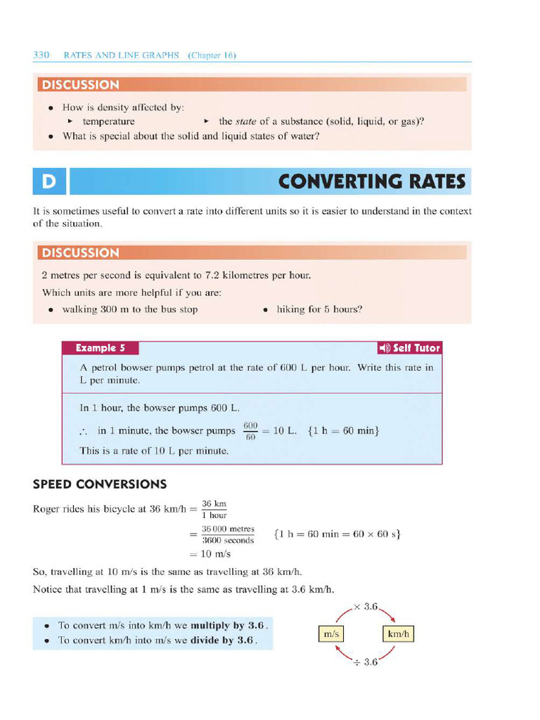 Haese 16D Converting Units | PDF