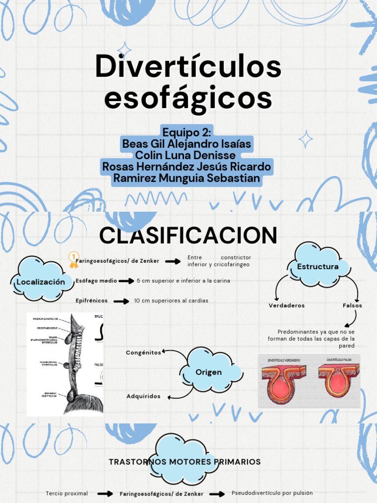 2 - Divertículos Esofágicos | PDF | Esófago | La enfermedad por reflujo ...