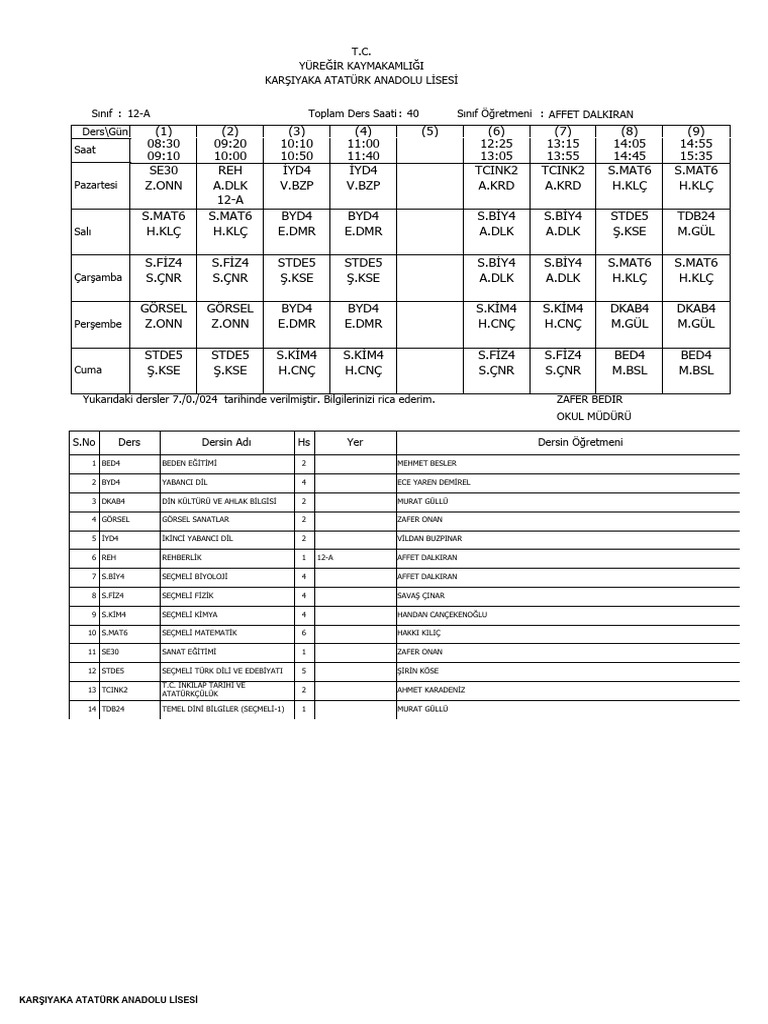 SnfProgram-8 Ekim | PDF