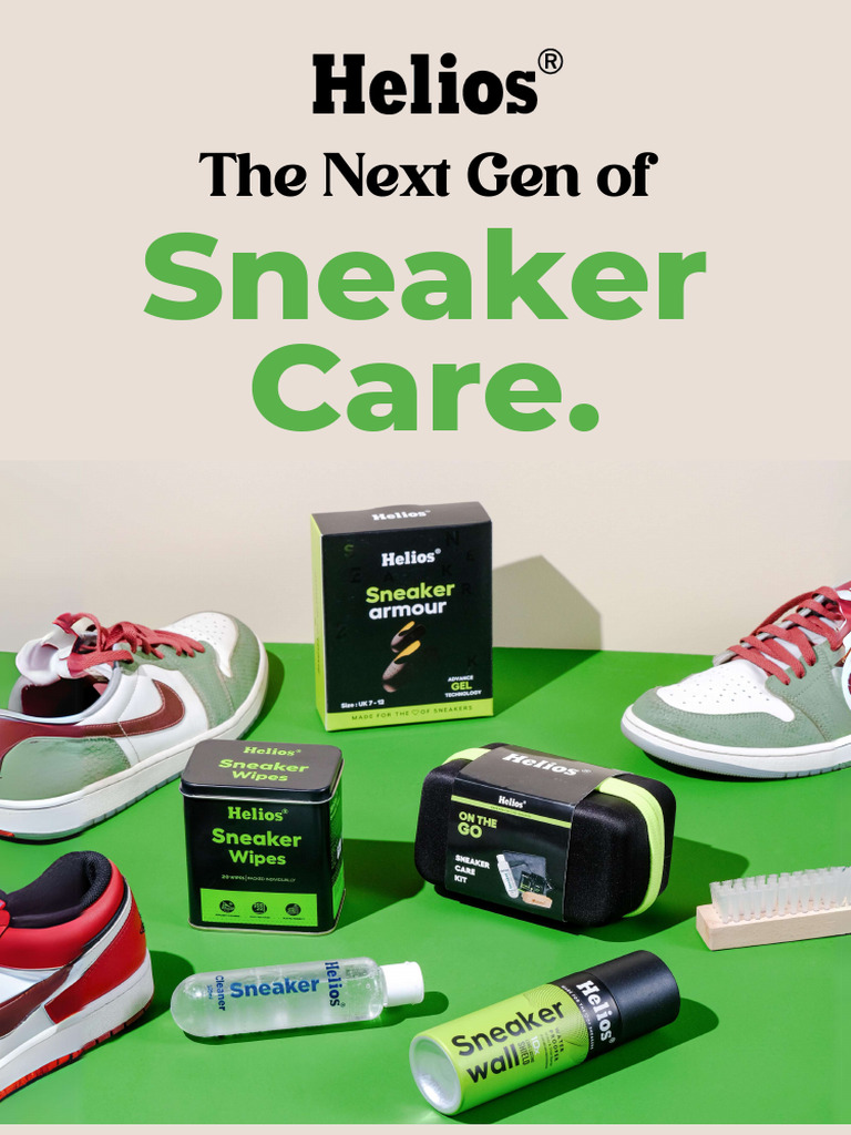 Helios Sneaker Grooming Product Catalogue New - Compressed | PDF | Textiles