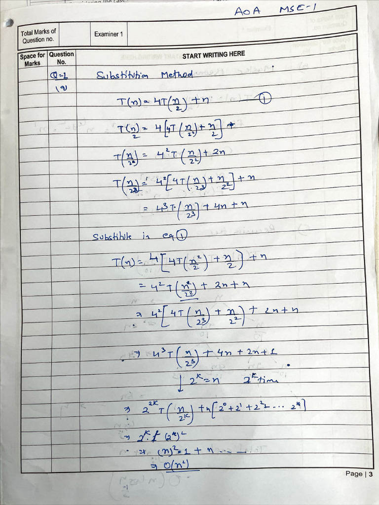 Mse AOA Solution | PDF