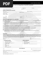 Account Related Common Request Form | PDF | Cheque | Banks