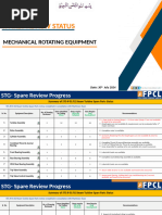 Spare Part List and Critical Spare Parts List | PDF | Materials ...
