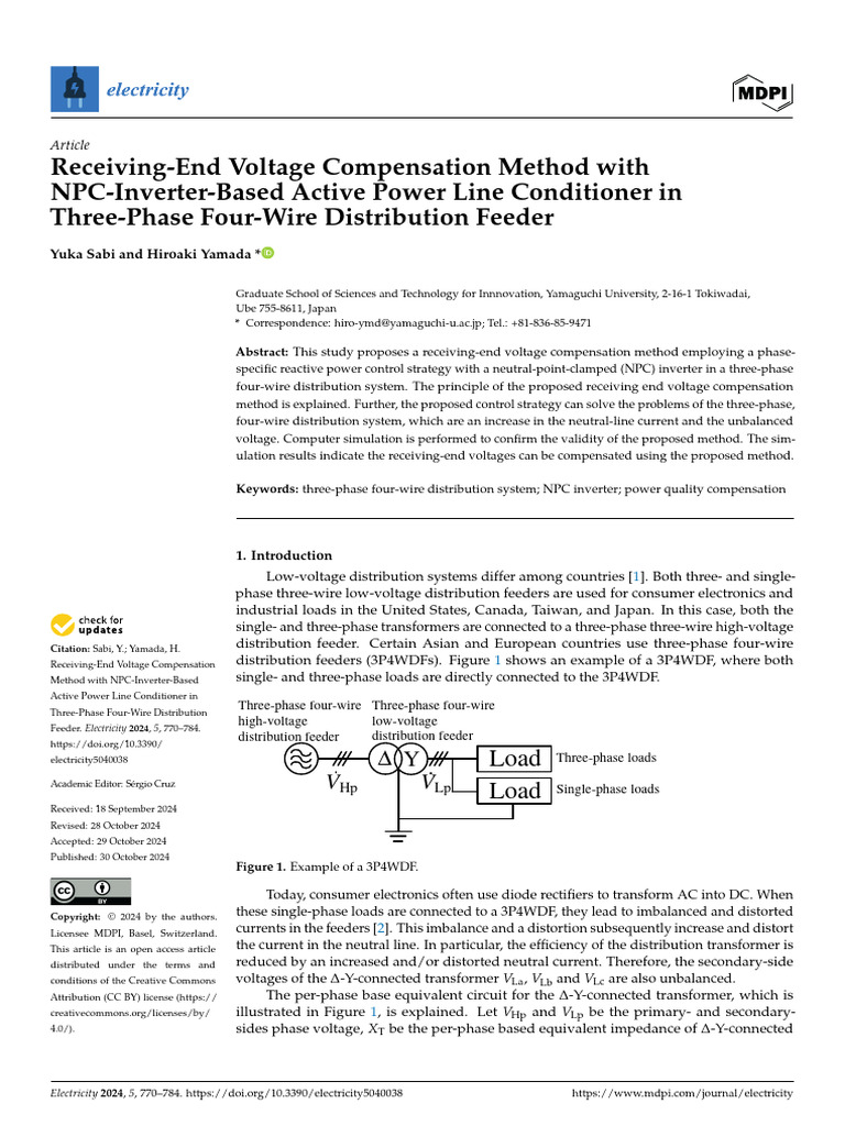 Electricity-05-00038-V3 Kou Pi | PDF | Power Inverter | Rectifier
