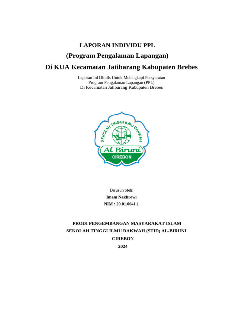 Laporan PPL | PDF