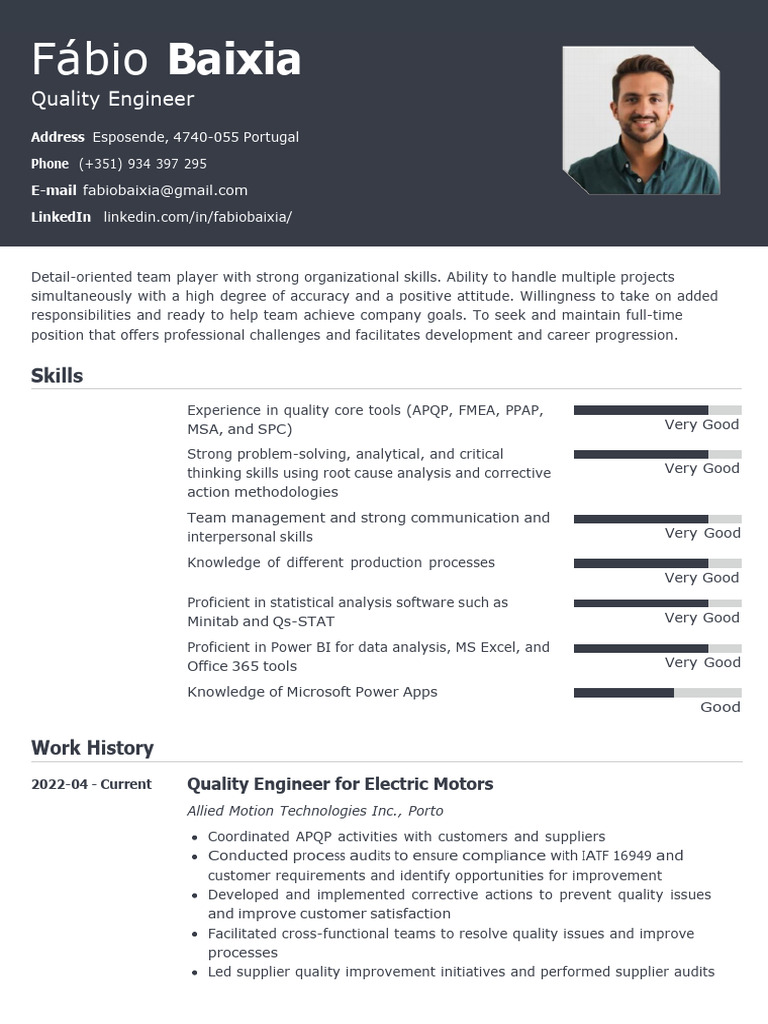 Fábio Baixia_CV | PDF | Lean Manufacturing | Simulation