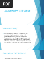 Evaluation Theory Tree Overview | PDF