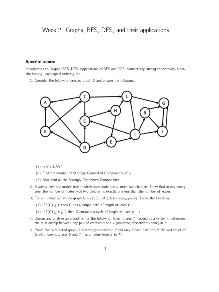 Tut - 2 Graphs | PDF | Teaching Methods & Materials