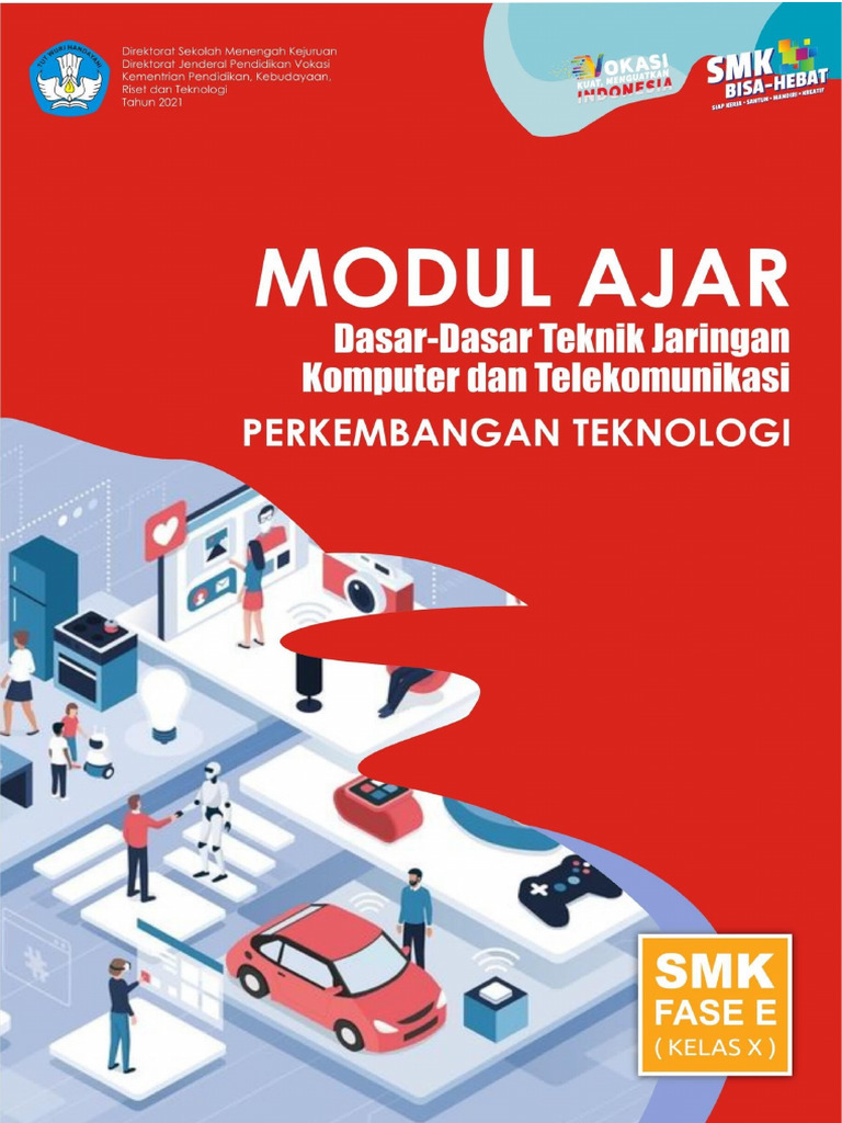 Modul Ajar DPK TJKT - Perkembangan Teknologi Fase E (X) | PDF | Karier & Perkembangan | Seni