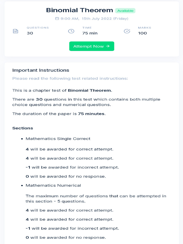 5.binomial Theorem | PDF