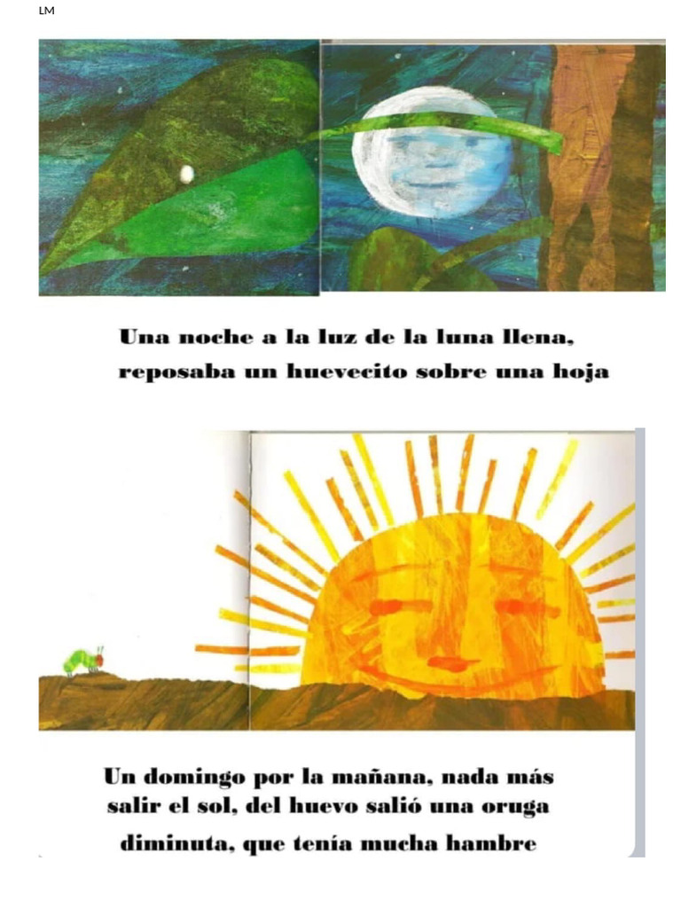 Imprimi Cuento Oruga | PDF