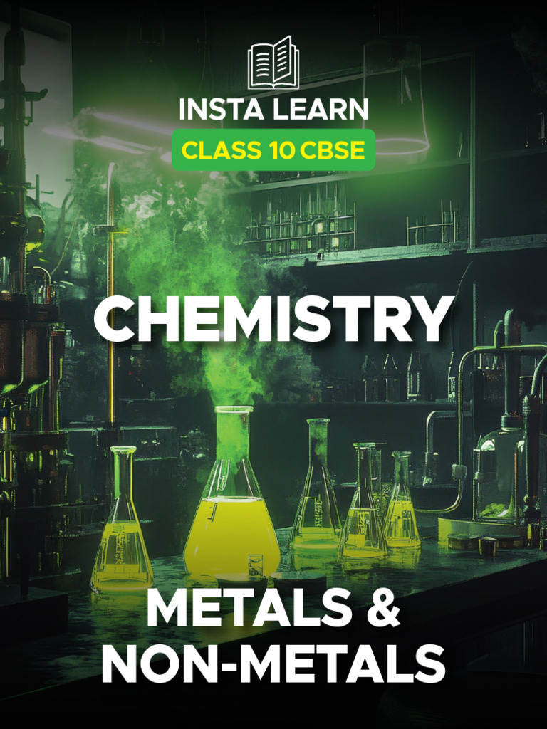 Insta Learn - Metals and Non Metals | PDF | Ionic Bonding | Ion