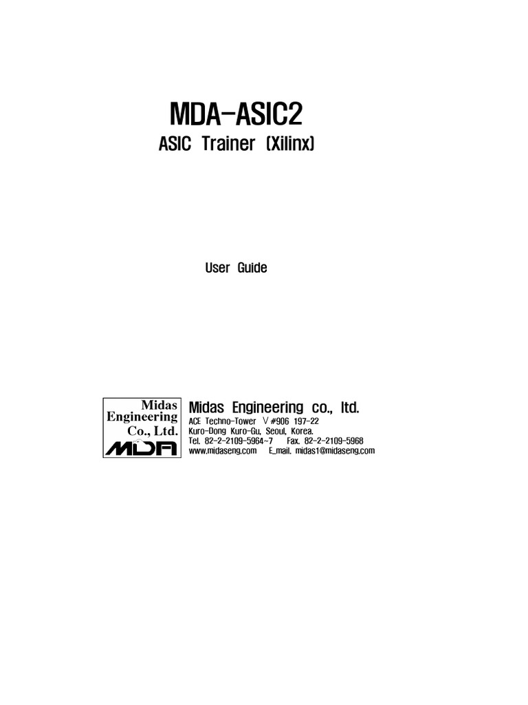 m_xilinx_eng1 | PDF | Field Programmable Gate Array | Hardware Description Language