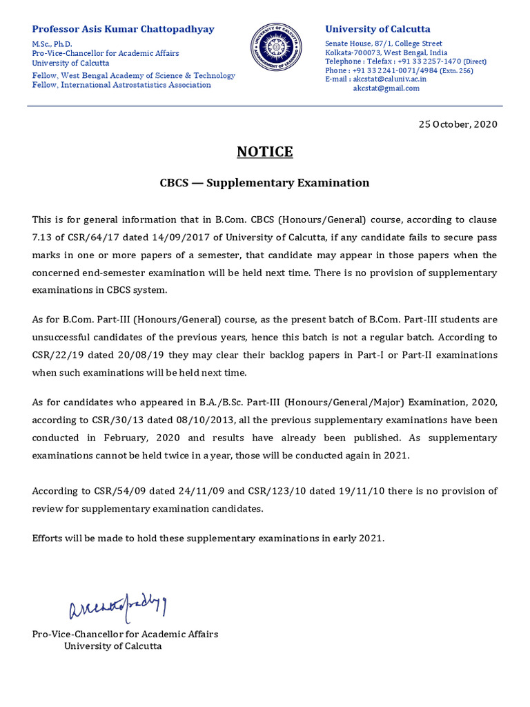 CBCS Se 25 10 20 | PDF
