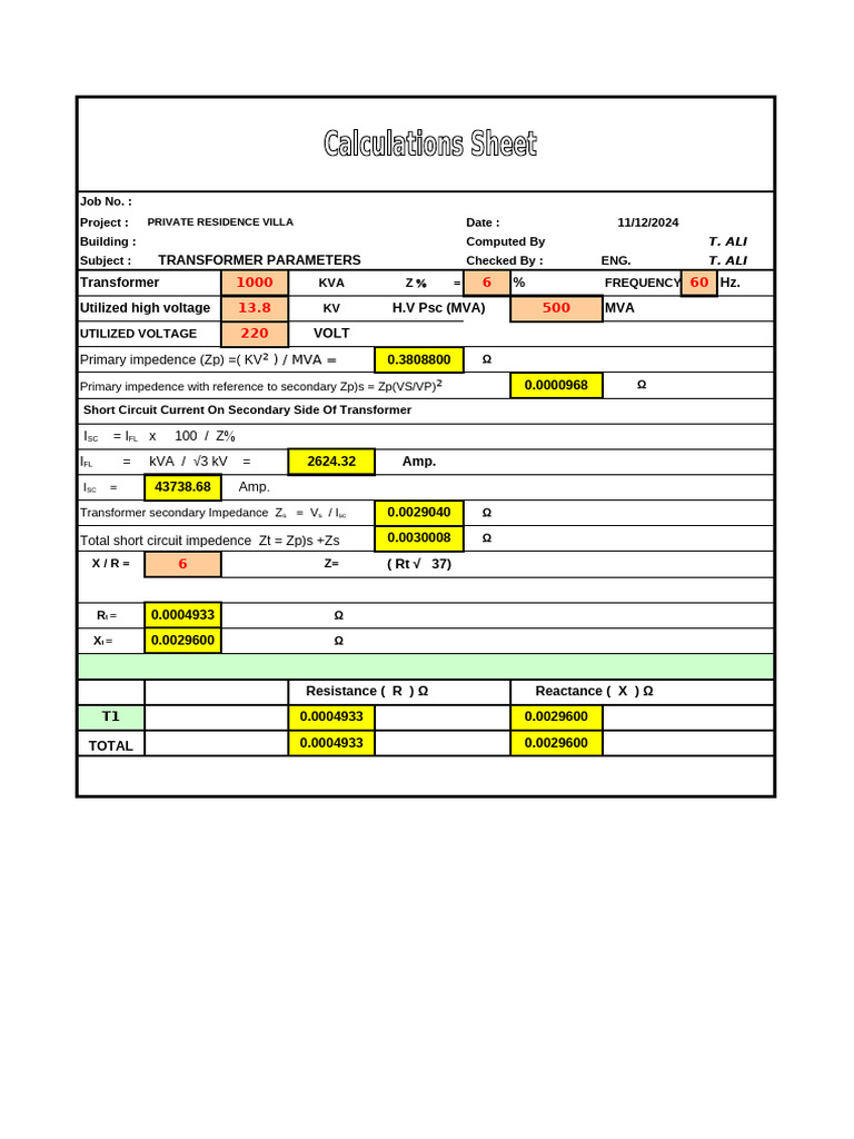 vd&sc ملف مشروع | PDF | Electrical Impedance | Electrical Resistance ...