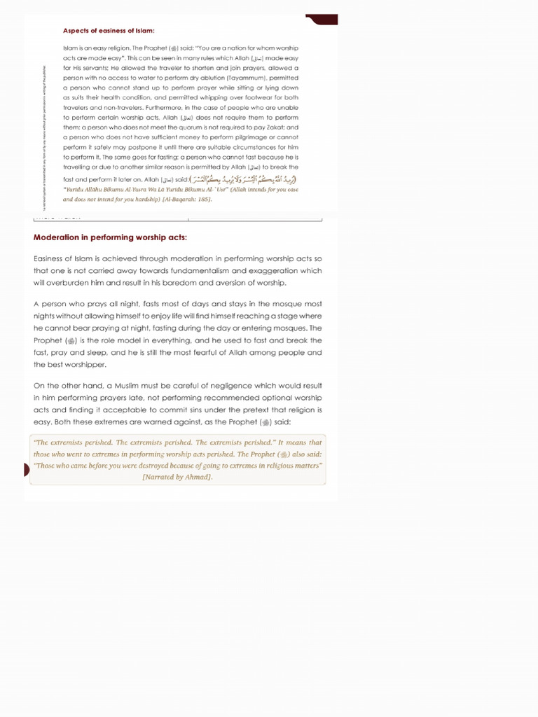 Islam Is Easy - Grade 7 | PDF