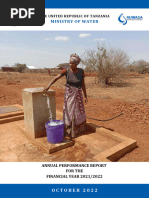 RUWASA: Framework for Rural Water Services | PDF | Water Supply ...