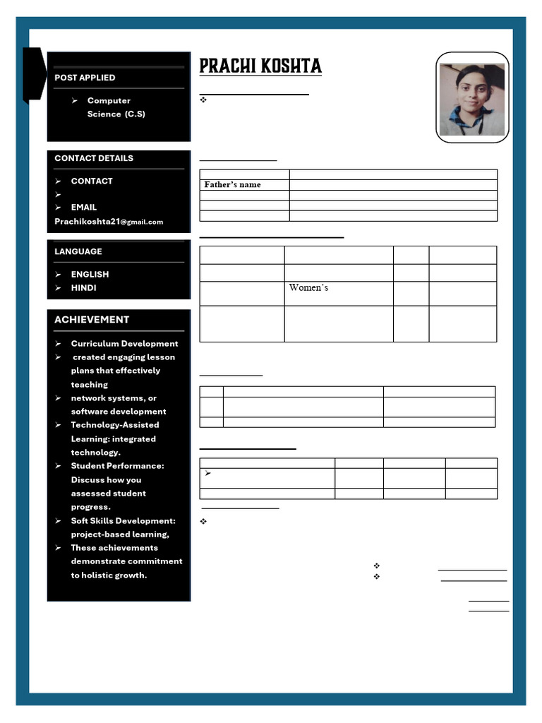 Prachi Res | PDF | Learning