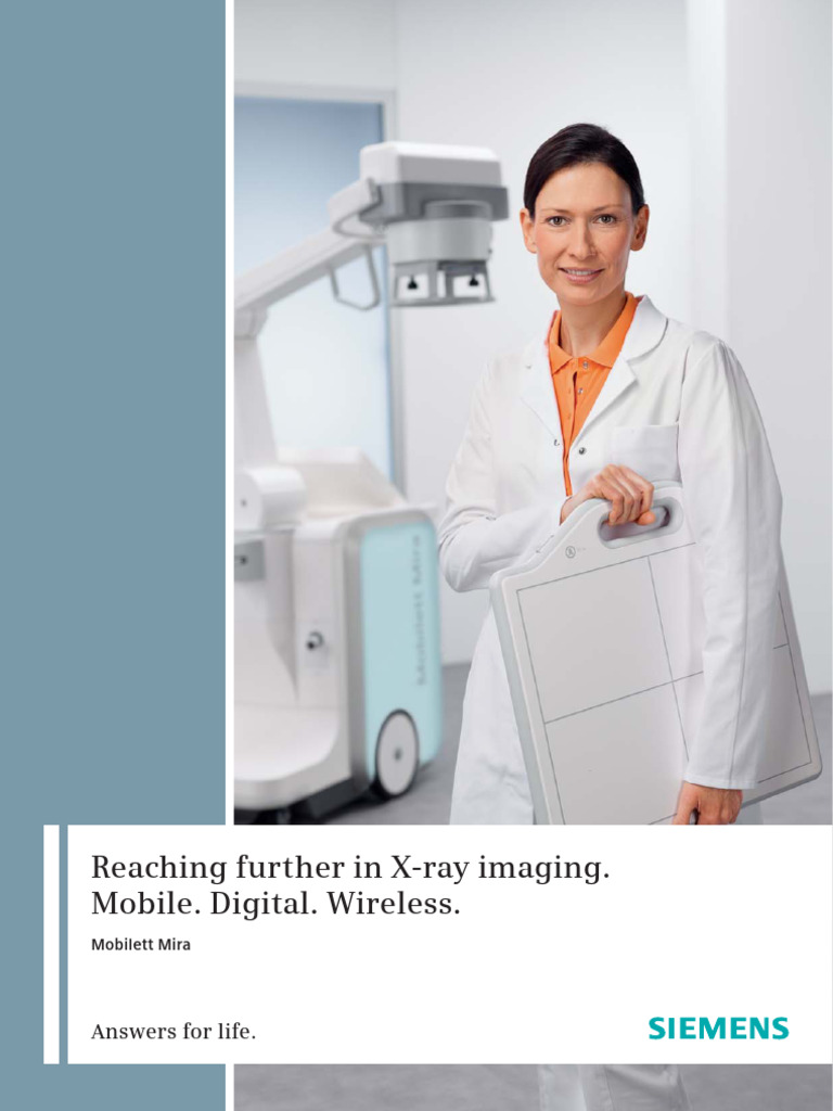 Mobilett Mira: Advanced Wireless X-ray System | PDF | Siemens | X Ray