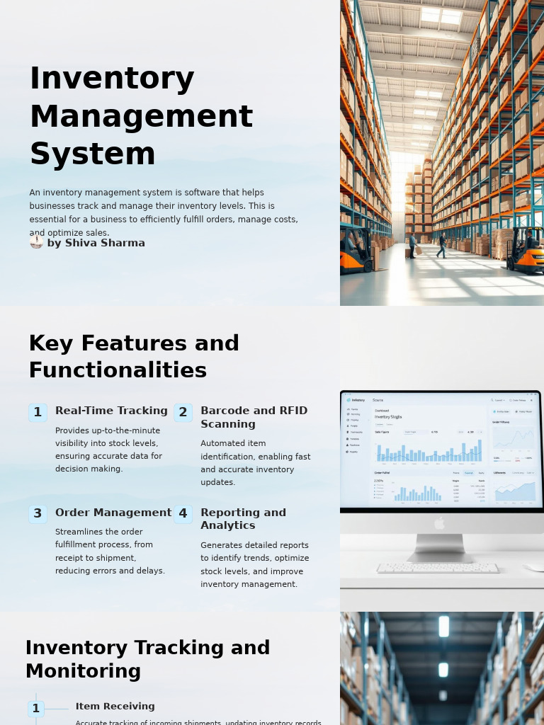 Inventory Management System | PDF | Inventory | Business