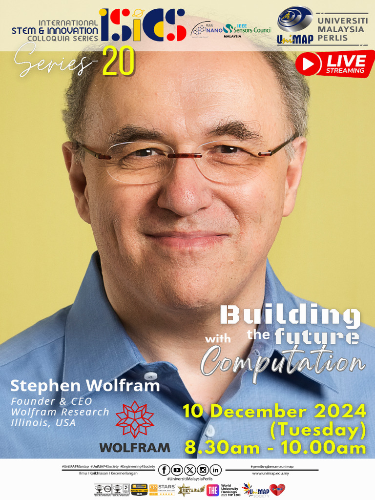 Stephen Wolfram ISICS Series-20 | PDF | Computing | Science