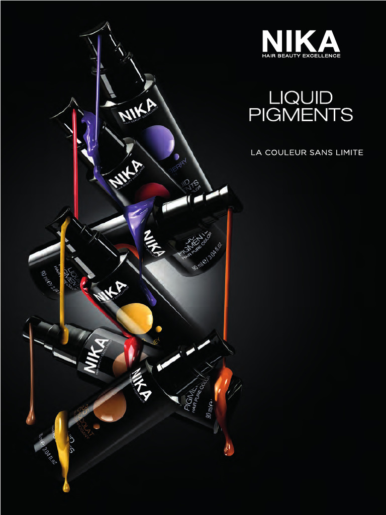 Pigments Liquides Nika : Couleur Sur-Mesure | PDF | Marron | Rouge
